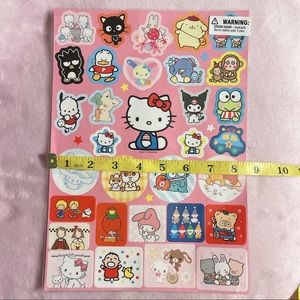 Sanrio | Design | Sanrio Characters Large Sticker Sheet | Poshmark